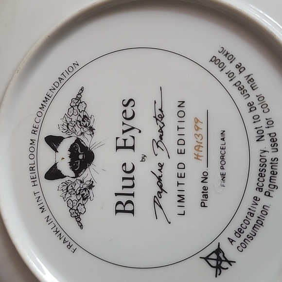 Franklin Mint | Other | Franklin Mint Limited Edition Siamese Cat ...